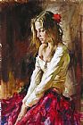 Andrew Atroshenko Ballerina painting | framed paintings for sale