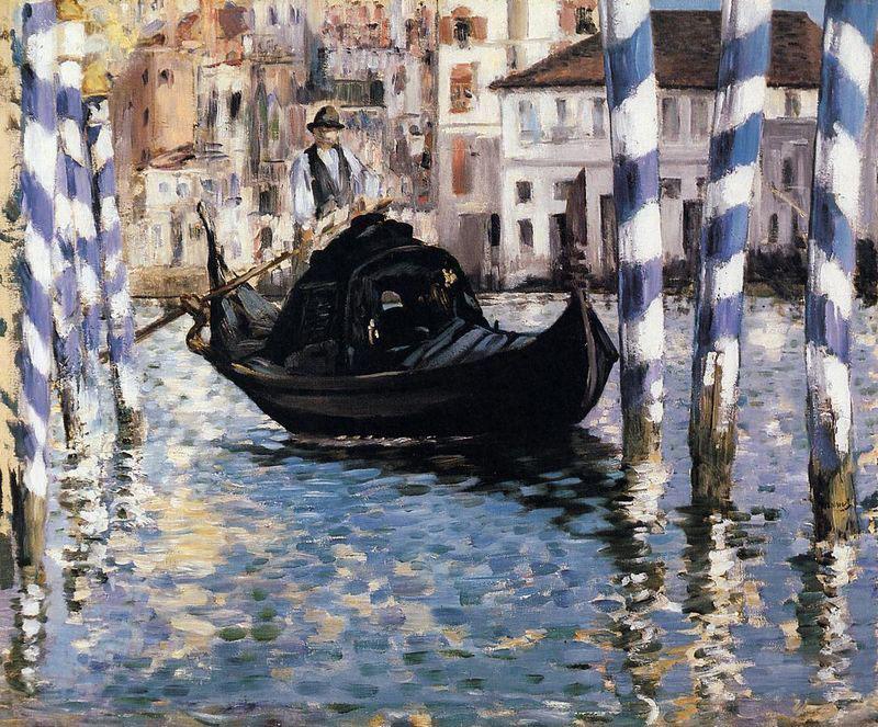 Edouard Manet The Grand Canal, Venice I painting | framed paintings for ...