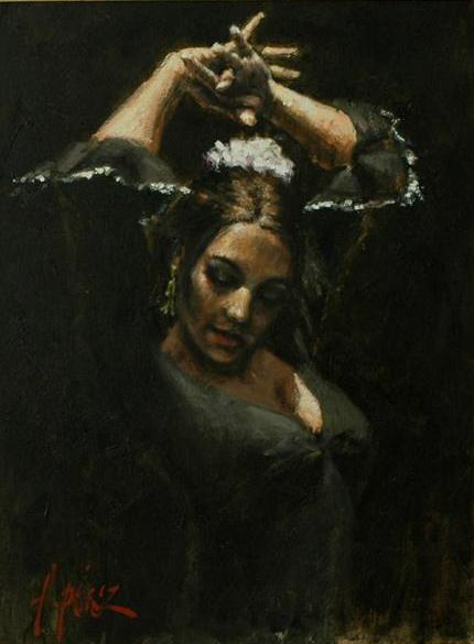 Fabian Perez DUENDE painting | framed paintings for sale