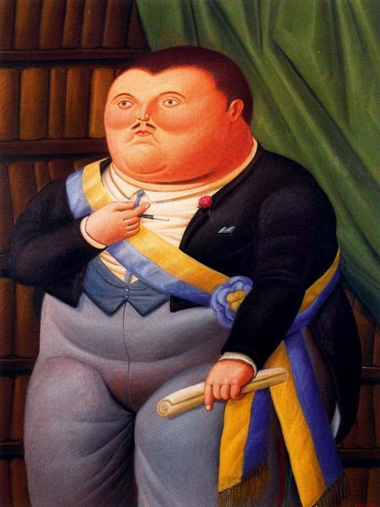 ohne titel (2848) von Fernando Botero Angulo (1932-1959, Colombia ...