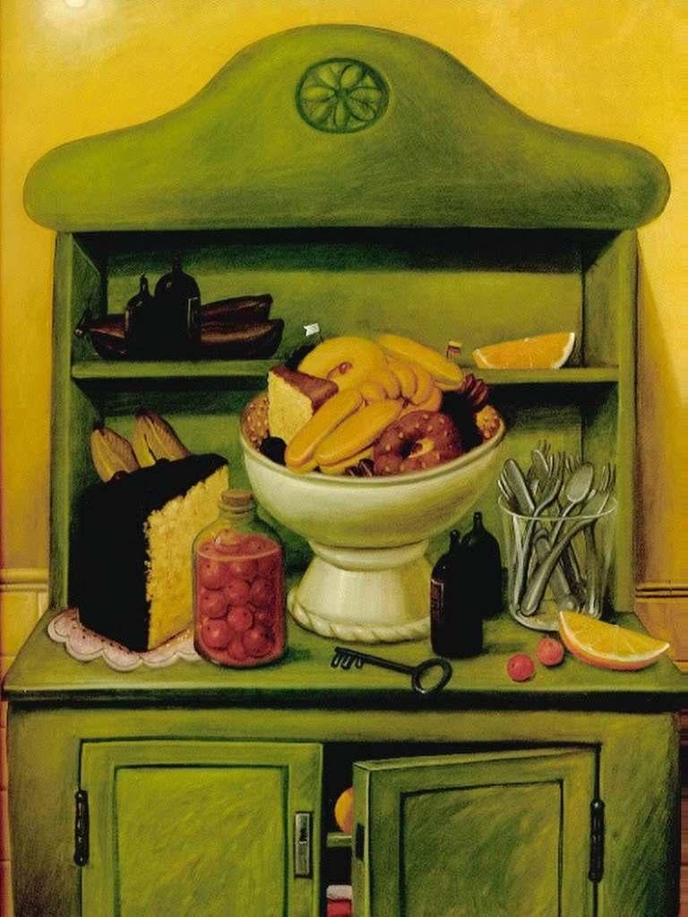 Fernando Botero En el parque painting | framed paintings for sale