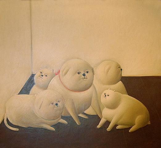 Fernando Botero Dog
