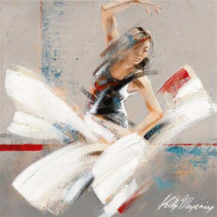 Kitty Meijering Dance Fusion II painting | framed paintings for sale