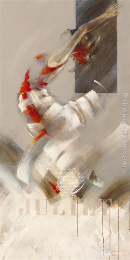 Kitty Meijering Lost in Motion painting | framed paintings for sale