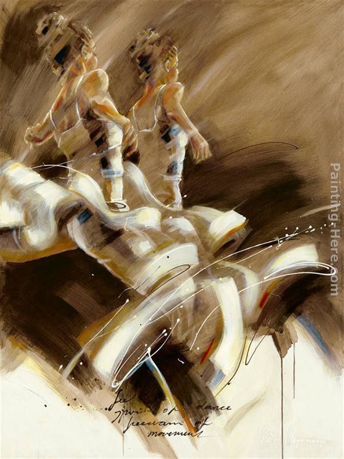 Kitty Meijering Spirit of Dance painting | framed paintings for sale