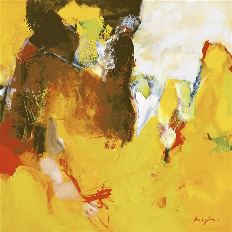 Pascal Magis Red-Blue II painting | framed paintings for sale