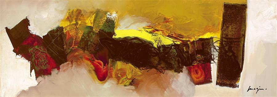 Pascal Magis Scorched Earth painting | framed paintings for sale