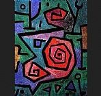 Paul Klee Heroic Roses painting | framed paintings for sale