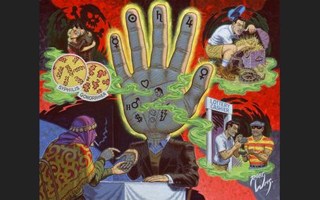 Robert Williams Silly Symbols painting | framed paintings for sale