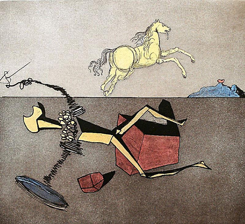 Salvador Dali The Land of Milk and Honey painting | framed paintings ...