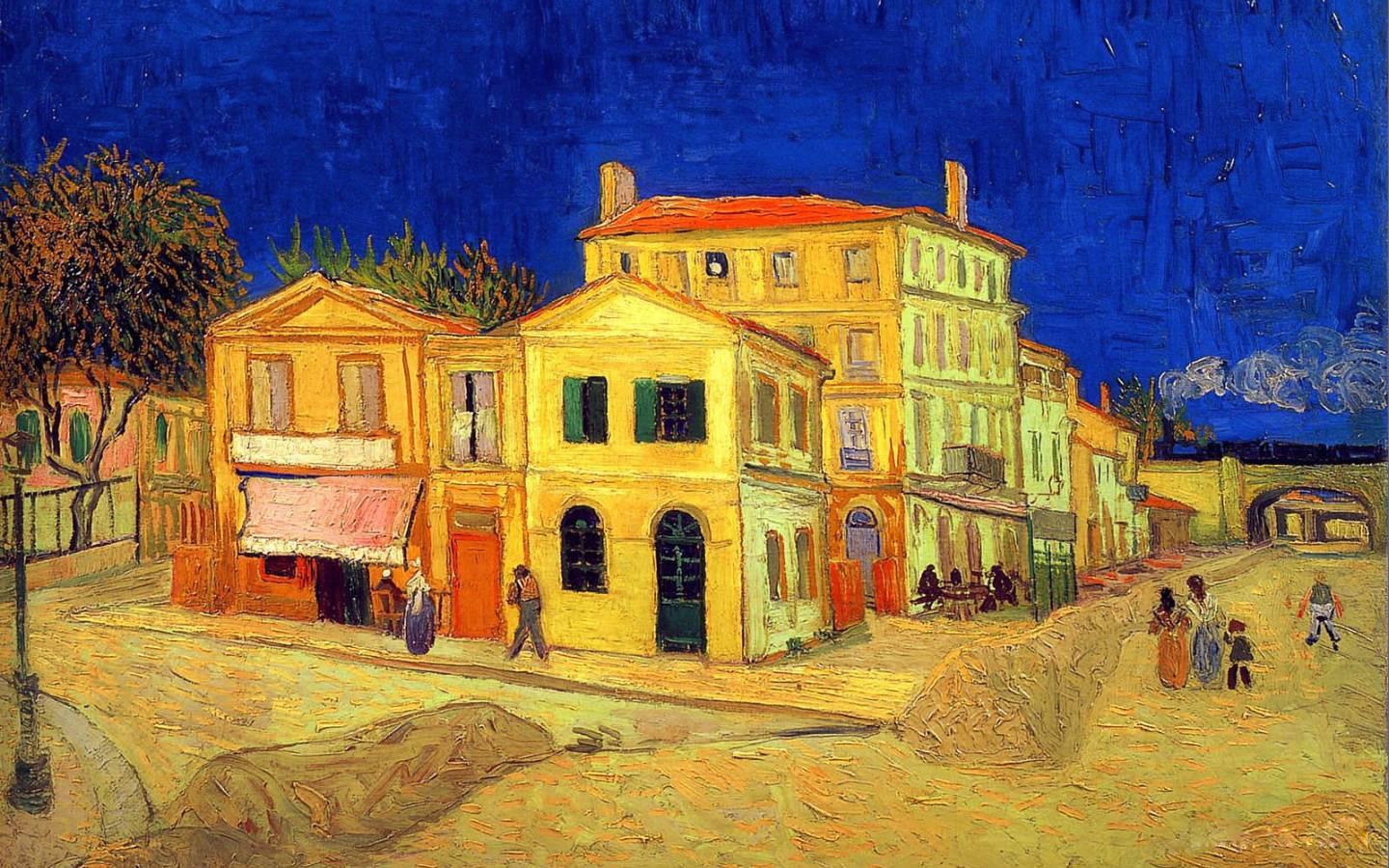 Vincent van Gogh The Yellow House painting | framed paintings for sale