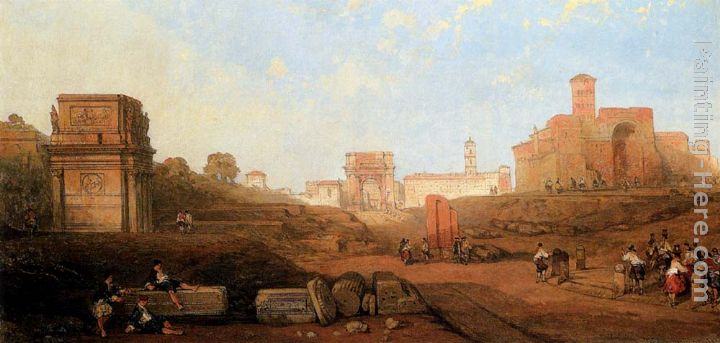 David Roberts Tower Of Comaris, Alhambra, Granada painting | framed ...