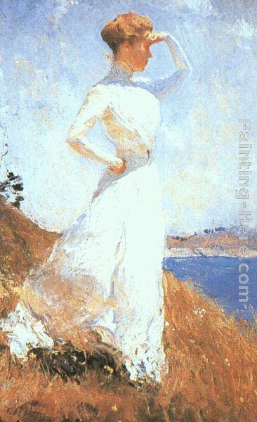 Frank Weston Benson Sunlight painting | framed paintings for sale