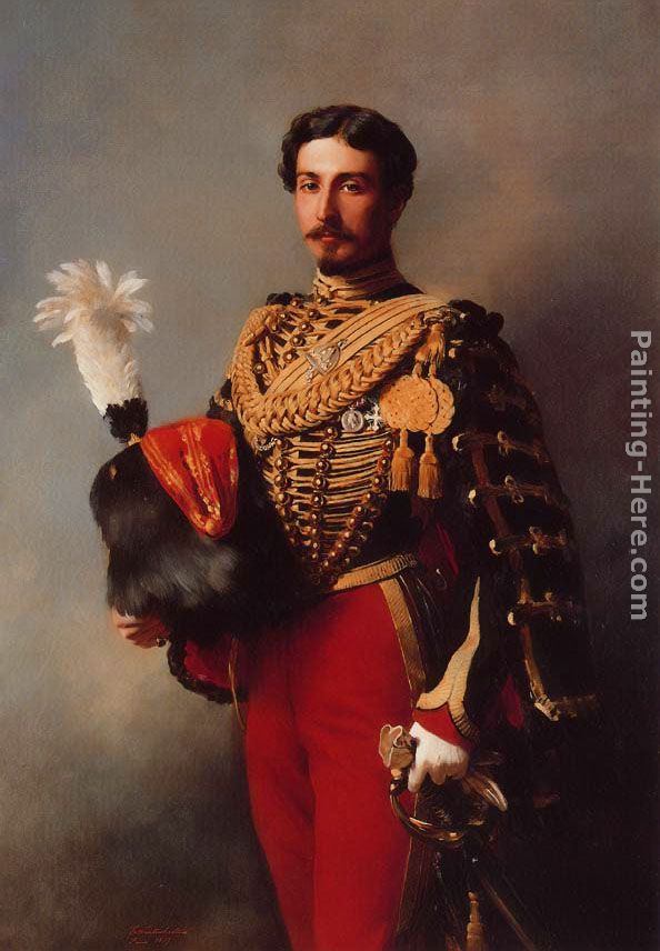 Franz Xavier Winterhalter Edouard Andre painting | framed paintings for ...