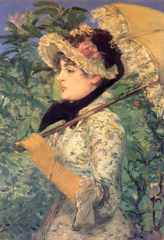 Edouard Manet Spring painting | framed paintings for sale