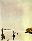 Salvador Dali Girl from the Back painting | framed paintings for sale